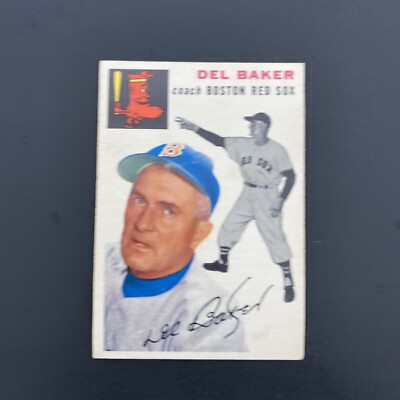1954 TOPPS # 133 DEL BAKER DD 3877 | eBay