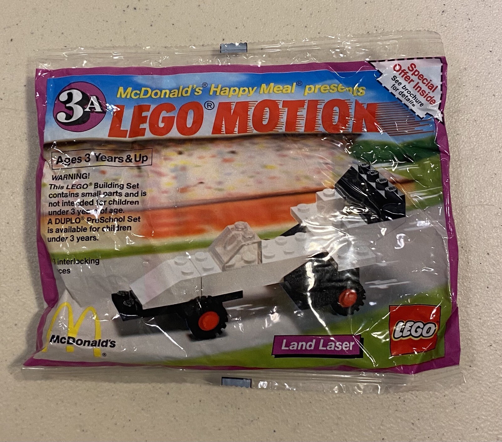 NEW Lego 1649 McDonalds Motion 4B Land Laser Sealed 1989 | eBay