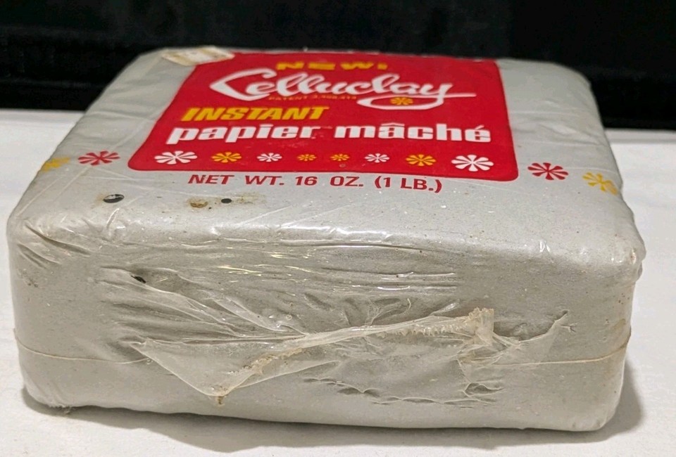 Celluclay Instant Paper-Mache 1 lb Molding Sculpting Art Project Prop ...