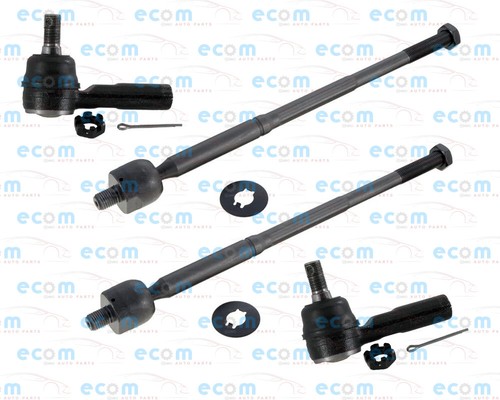 Steering Kit Inner Outer Tie Rods Rack Ends For Scion xA xB Toyota Echo ...