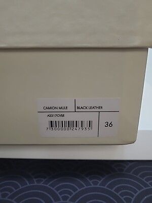 New Our Legacy Camion Black Leather Mule Size 36 | eBay New Our Legacy Camion Black Leather Mule Size 36 | eBay