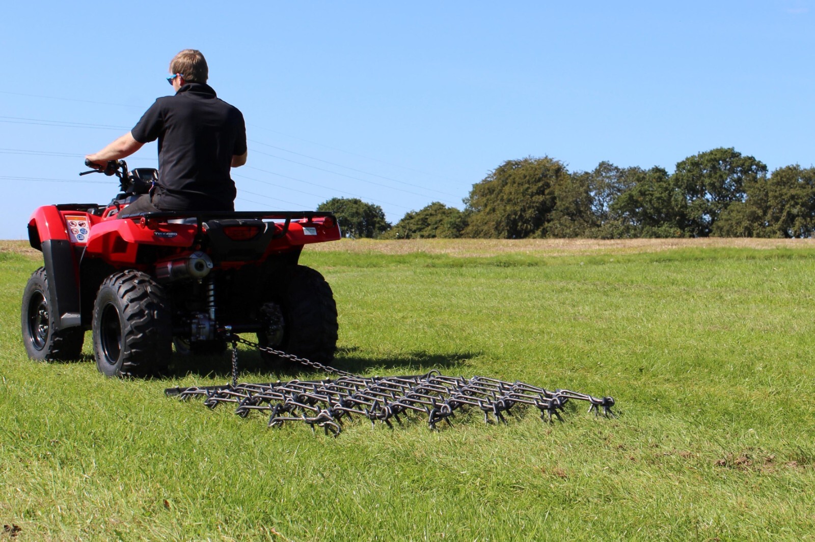 H-HC05 - British Drag Chain Harrow 5ft Wide 3 Way Tines | eBay UK
