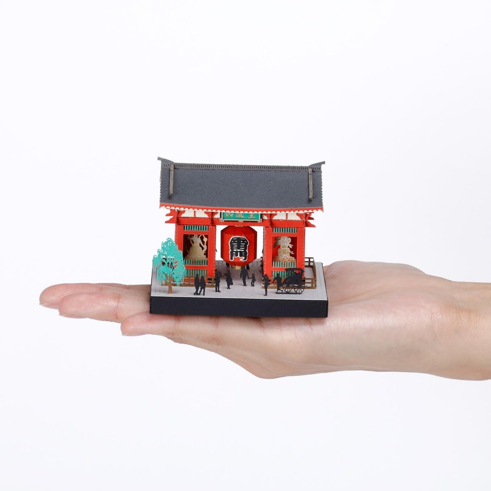 Paper Nano 360 Asakusa 7×5.7×7cm 12+ Craft Kit Miniature Kit Interior ...