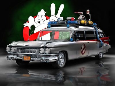 GHOSTBUSTERS GLOSSY MAGNET REFRIGERATOR CHRISTMAS MAN CAVE GAG GIFT ...