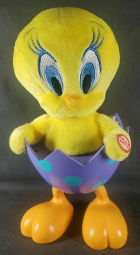Hallmark Easter Tweety Bird Tip N Fall Singing Walking Egg WORKS 10 ...