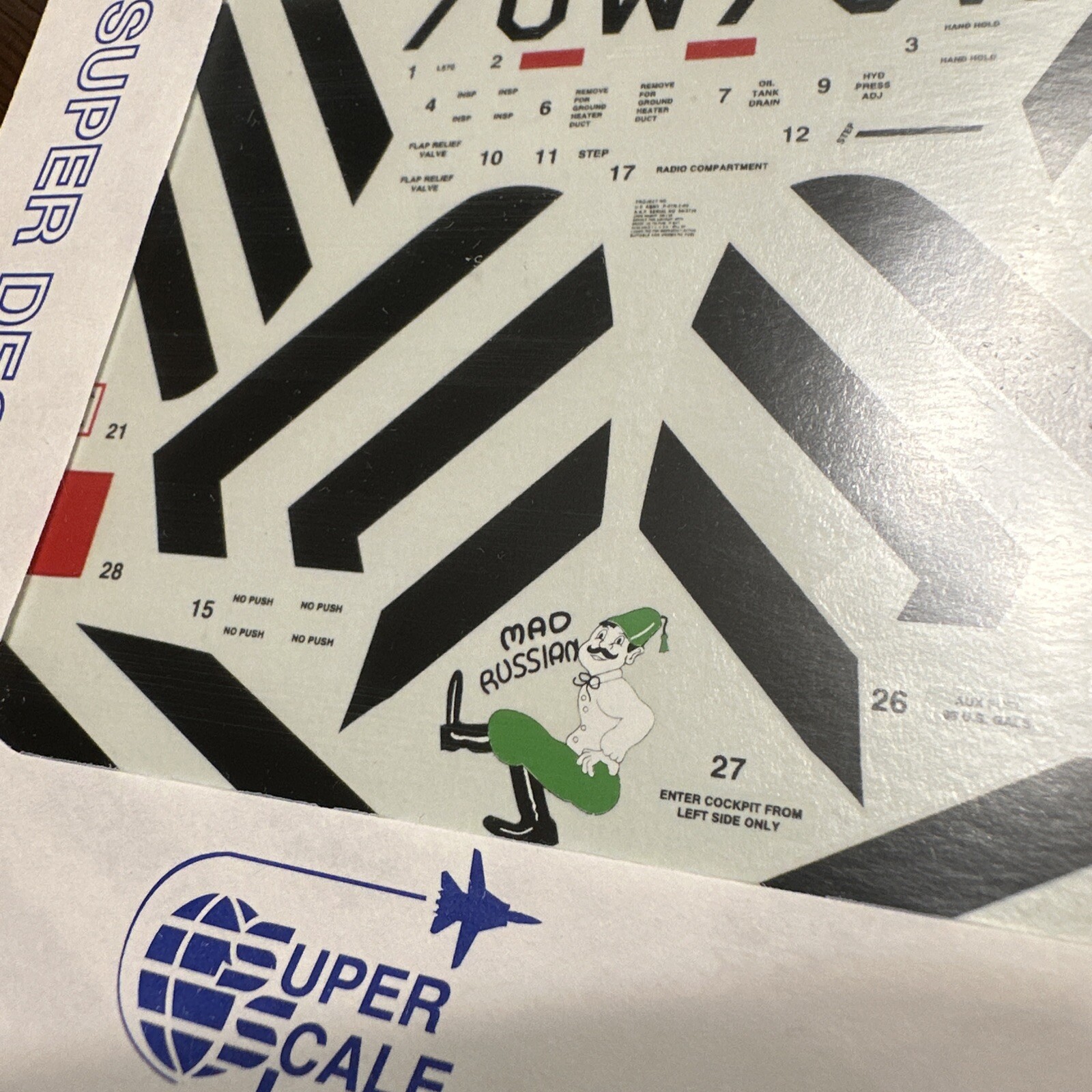 Superscale Decals 48684 1/48 Scale P-47D/N Jeanie, Mad Russian, Easy’s ...