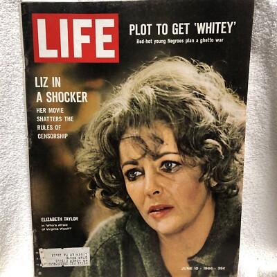 LIFE Magazine June 10 1966 Elizabeth Taylor Virginia Woolf Saturn V ...