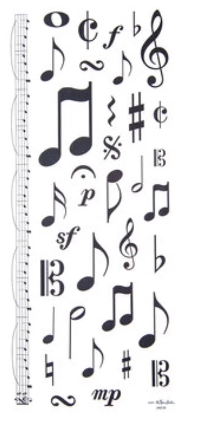Vertical Music Border