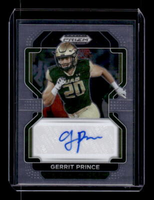 2022 Prizm Draft Picks Autographs #204 Gerrit Prince Auto - EXACT SCAN ...