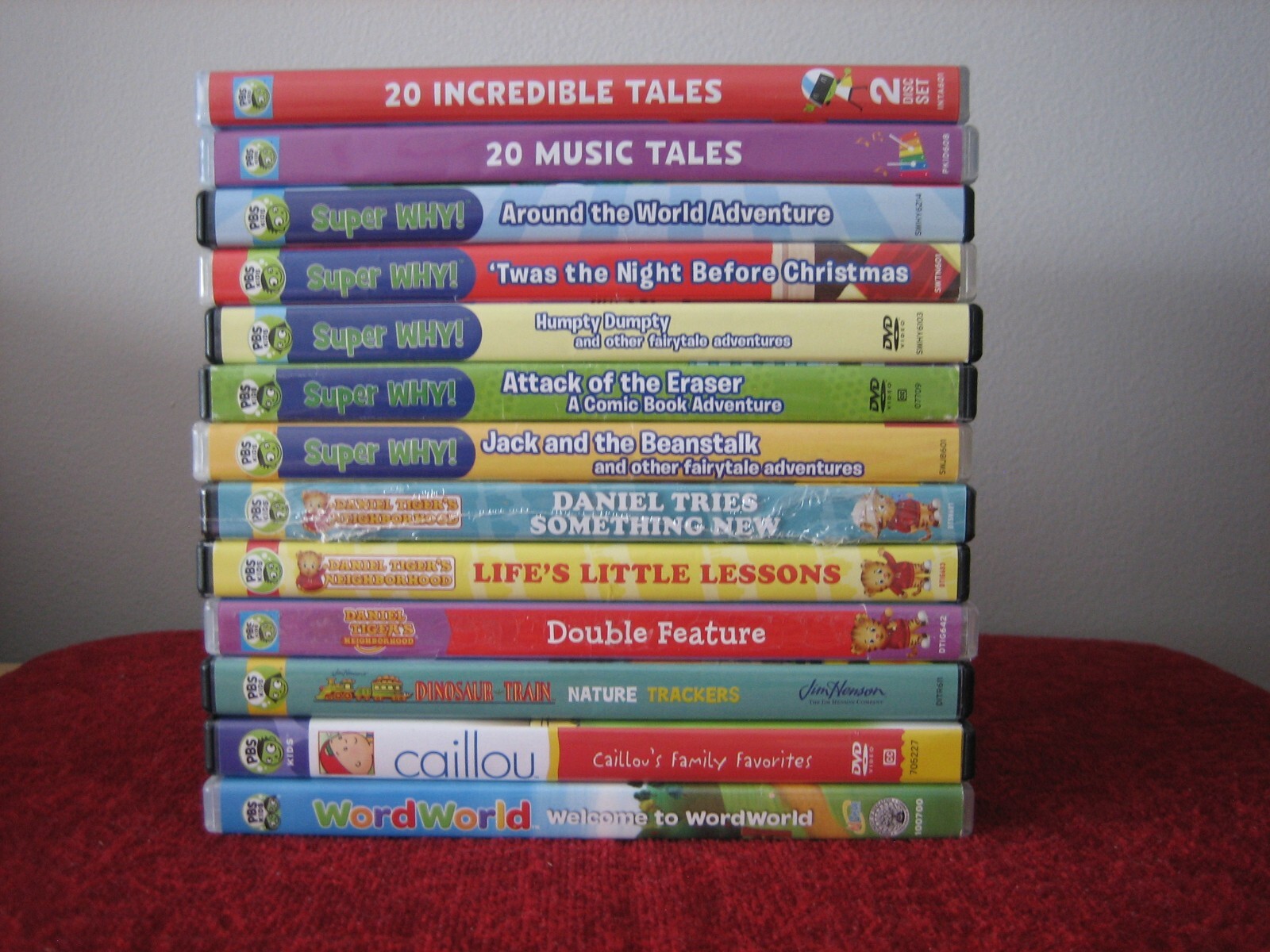 PBS KIDS LOTS 0F 13 DVDS EPISODES SUPER WHY | Grelly USA