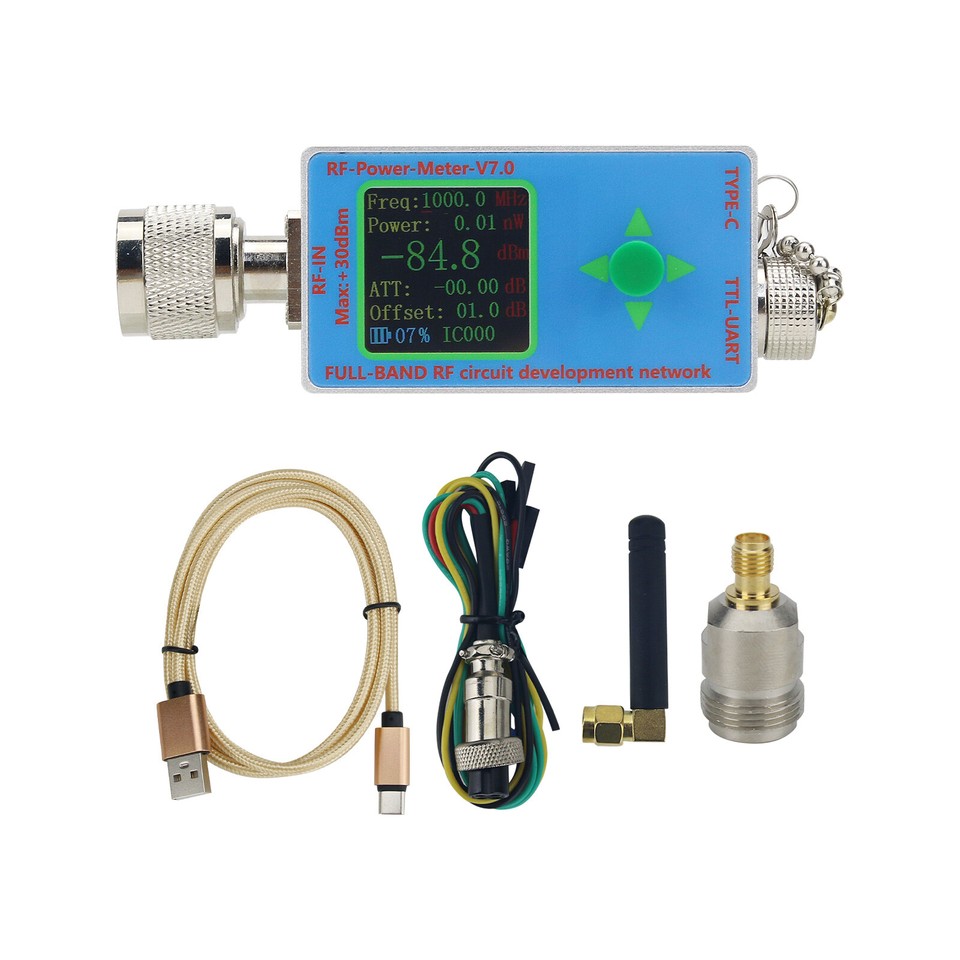 RF-Power-Meter-V7.0 10GHz RF Power Meter Max in Power 30dBm (1W) N-Type ...