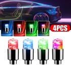 4pc Car Auto SUV Wheel Tire Tyre Air Valve Stem LED Light Caps Cover ...