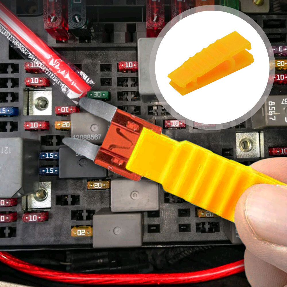 2Pcs Fuse Puller Car Fuse Clip Tool Extractor Removal Security Tools ...