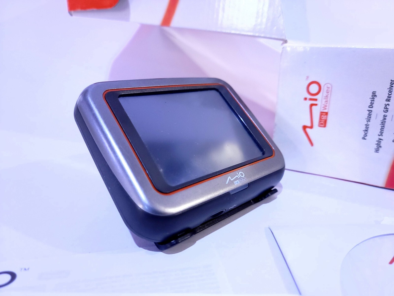 Mio DigiWalker C220 Portable Car Navigation System with GPS and Box ...