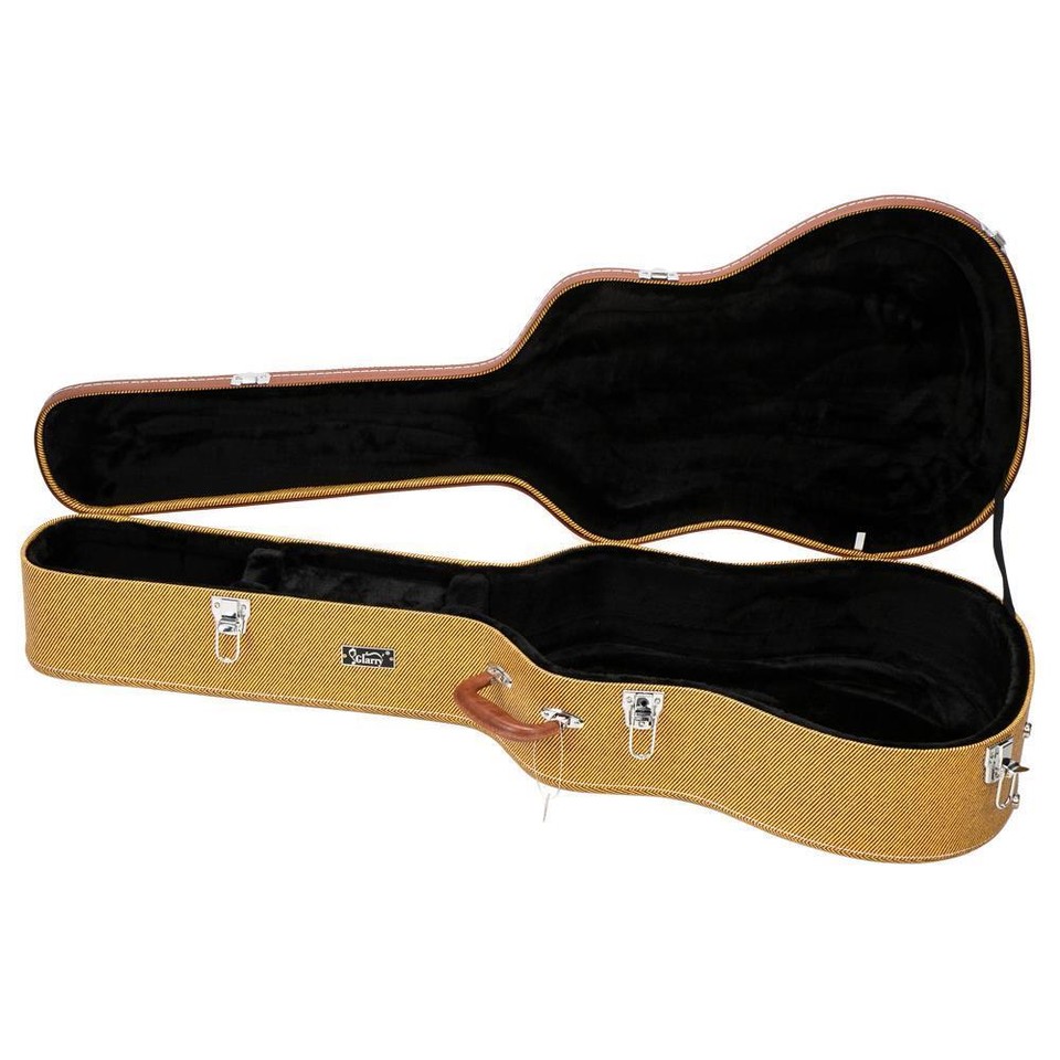 Glarry 41 Inch Folk Guitar Case Portable Hardshell Acoustic Guitar ...