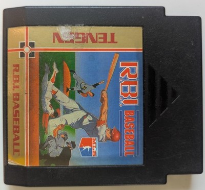 R.B.I Baseball 1 Tengen BLACK RBI (Nintendo NES) Cart Only No Box or ...