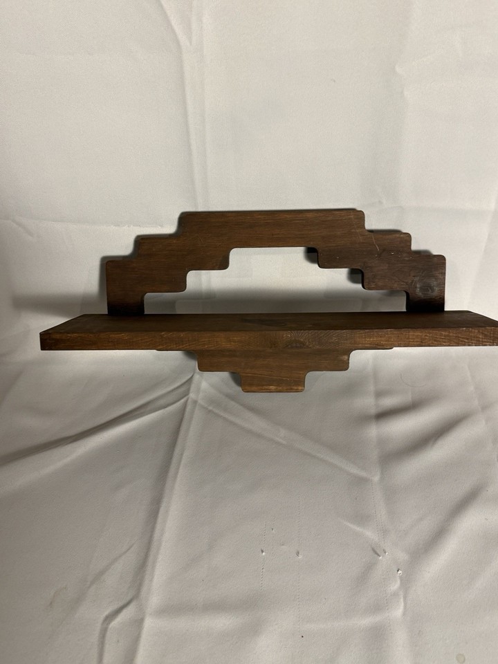 Set Of Two Vintage Wooden Shelves Southwest Style | eBay