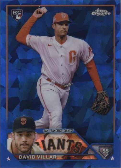 2023 Topps Chrome Sapphire Edition - David Villar #277 (RC) for sale ...