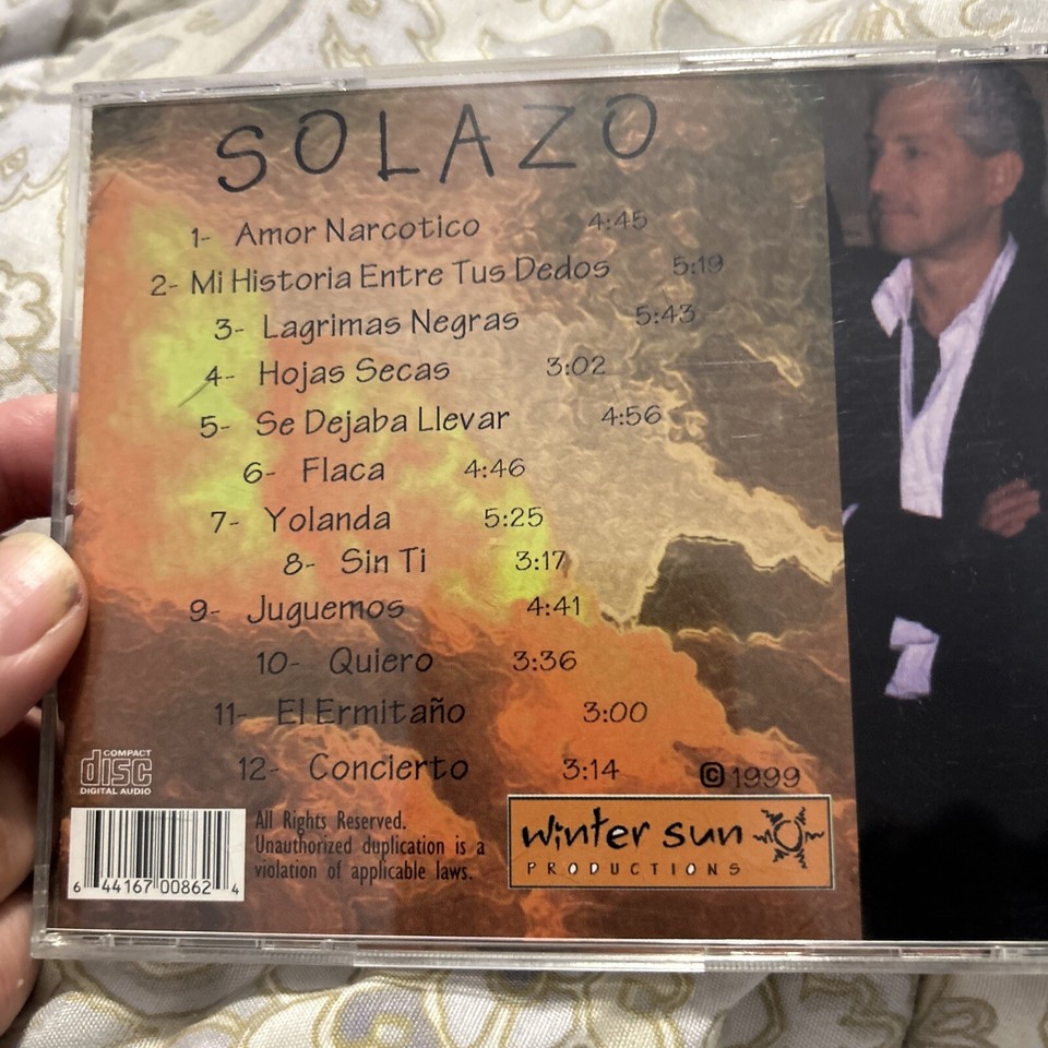 Pepe Aranda solazo (CD, Sep-1999, Wintersun Productions) 644167008624 ...