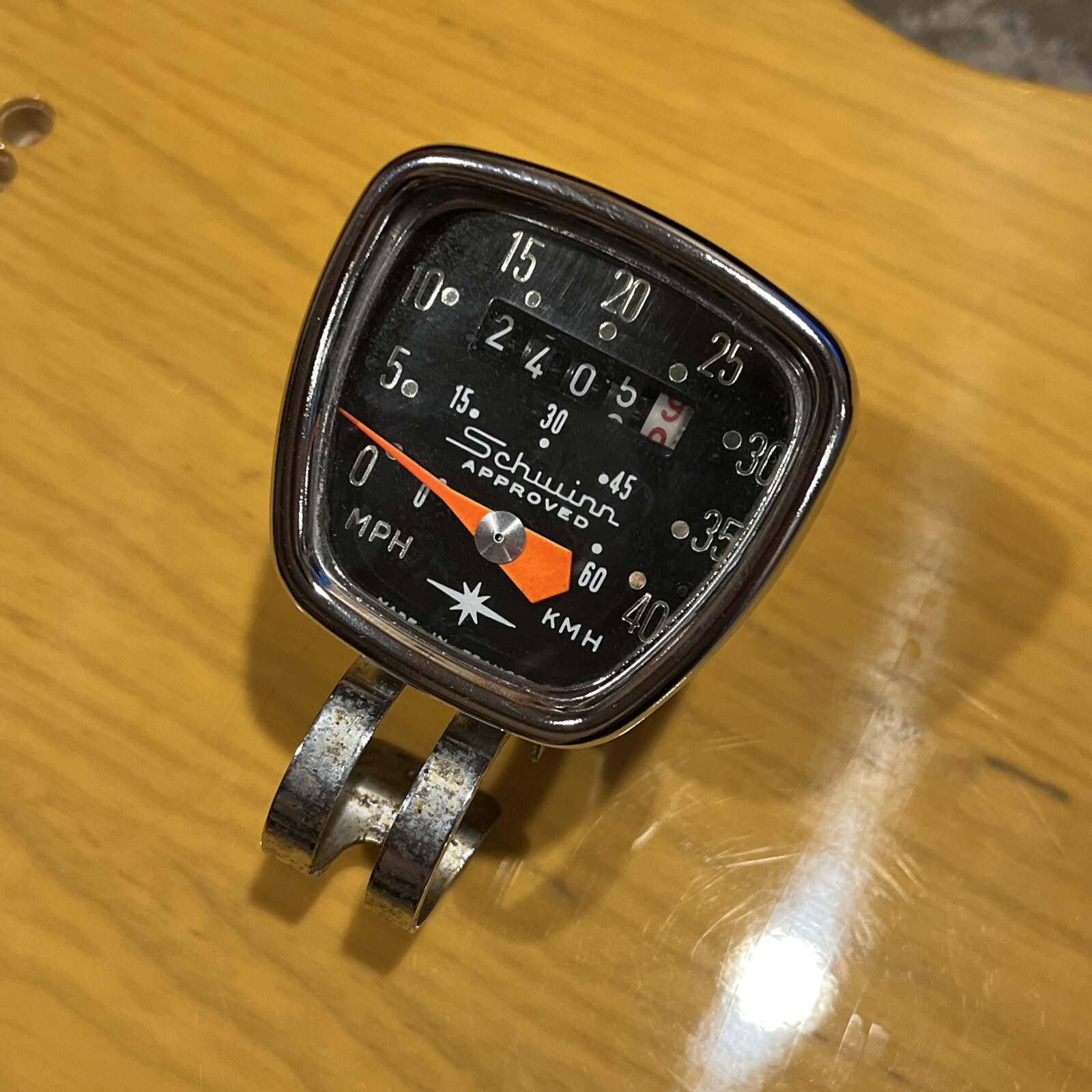 70s Schwinn Huret 40 MPH Speedometer Stingray / Fastback ETC Works ...