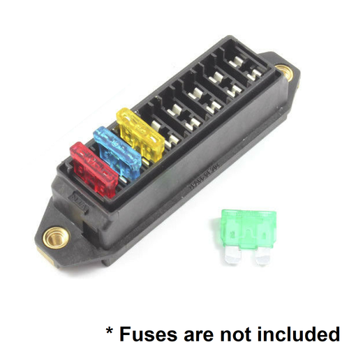 Fuse Box MTA 8 Way for Standard Blade Fuses ATO Holder / Block Base ...