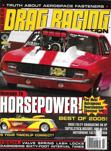 DRAG RACING ACTION 2006 MAR - GERST CHEVELLE, GASSER DAVE, RENEGADE ...