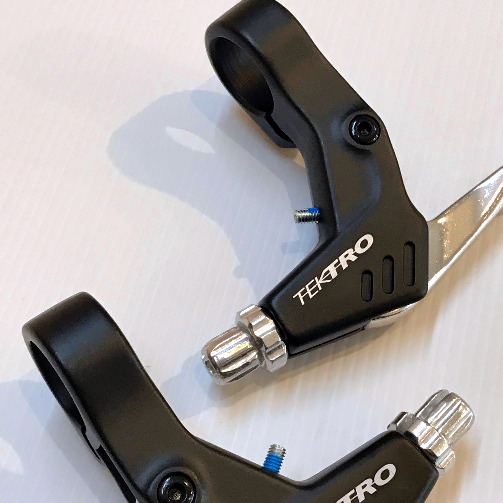 Tektro 2 Finger Brake Levers — AUS STOCK — MTB V Brakes Linear Pull ...