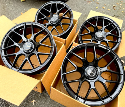 2024 MERCEDES SL63 RIMS WHEELS SET4 NEW 20/8.5 20/9.5 SET4 SL500 SL550 ...