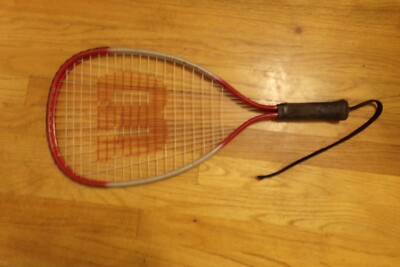 wilson dimension titanium racquet ball racket | eBay