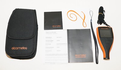 ELCOMETER 456 F A456CFBS MODEL B FERROUS SEPARATE DFT COATING THICKNESS ...