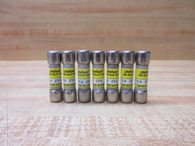 Littelfuse FLQ-25 Fuse Cross Ref 486J34, FLQ025 (Pack of 7) | eBay