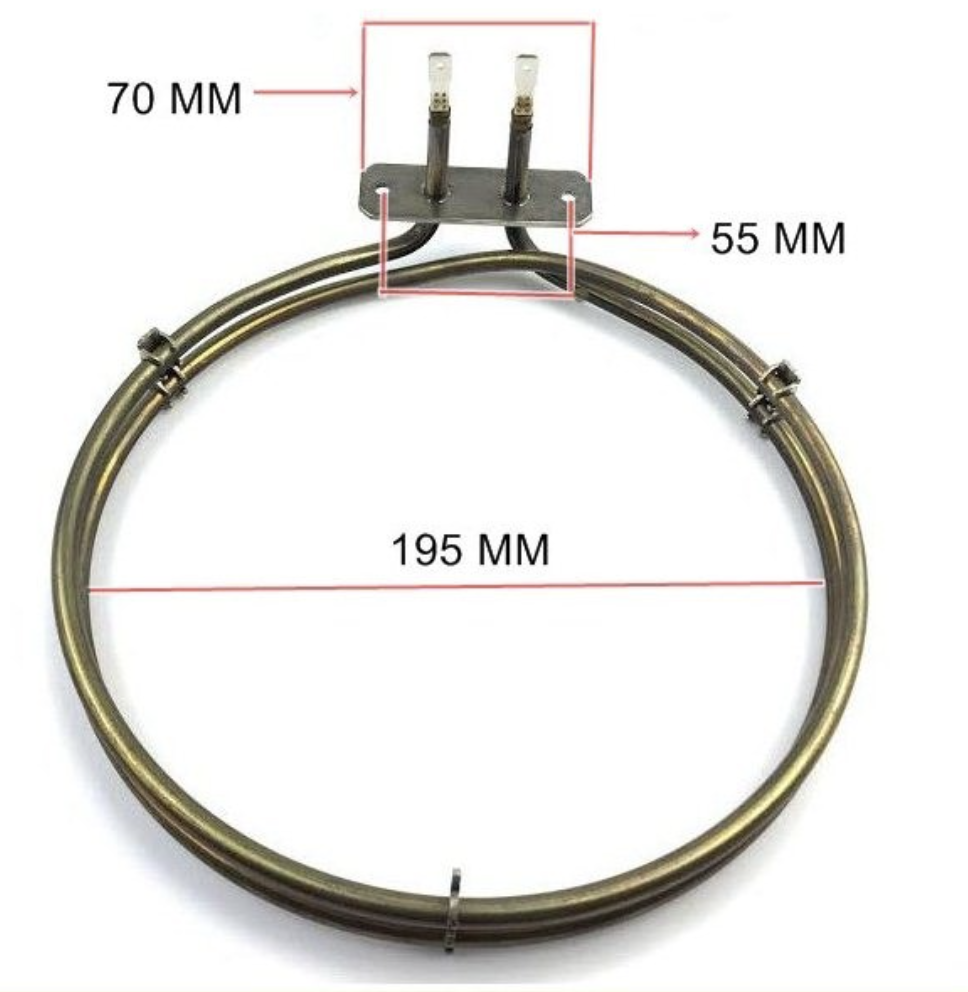 GENUINE ELECTROLUX CHEF SIMPSON WESTINGHOUSE OVEN FAN FORCED ELEMENT ...