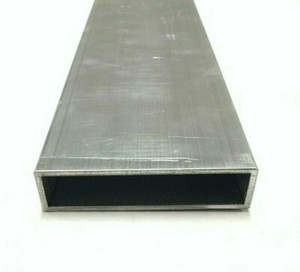 6063 Aluminum Rectangular Tube 1" X 4" X .125" Wall 24" Piece | eBay