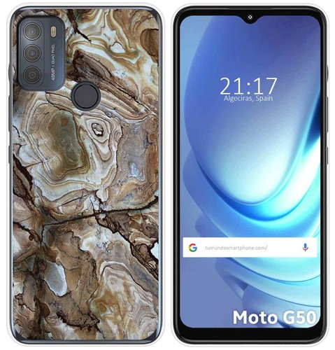 Coque TPU Gel pour Motorola Moto G50 5G Design Marbre 14 Dessins ...