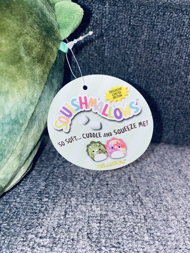 2019 Kellytoy Squishmallows - Trinity The Triceratops Pink Tie Dye 8 ...