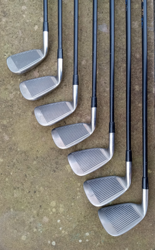 Men's RH Golf Club Precision V Iron Set 5 - SW w/Powerflex Graphite ...