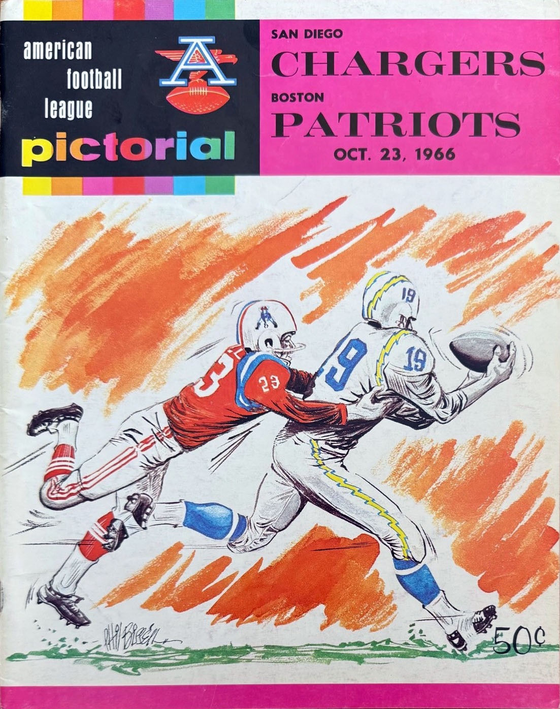 vj Gameday Pro Vintage NFL Program Poster ON 12x8in Metal Sign Patriots ...