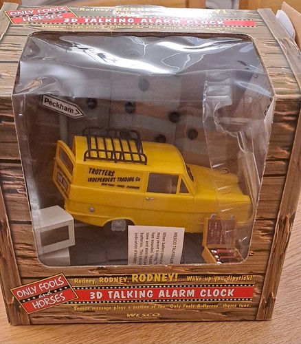 Only Fools and Horses Wesco Talking Alarm Clock In Original Box | eBay UK