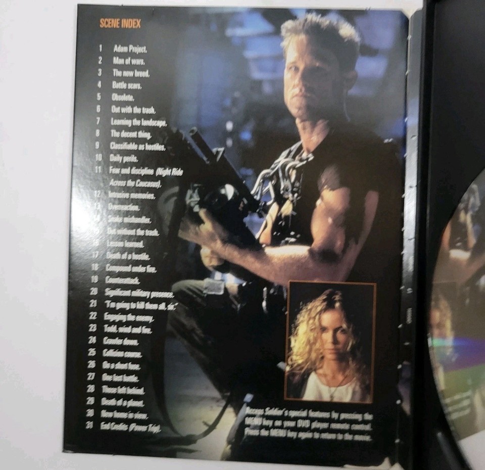 Soldier DVD 1998 Kurt Russell Jason Scott Lee Good Gary Busey Preowned ...