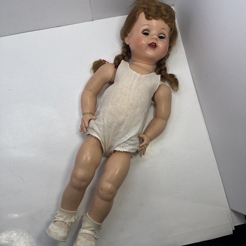Vintage 1950’s Ideal Saucy Walker 22” Doll Flirty Eyes Plastic *needs work* | eBay