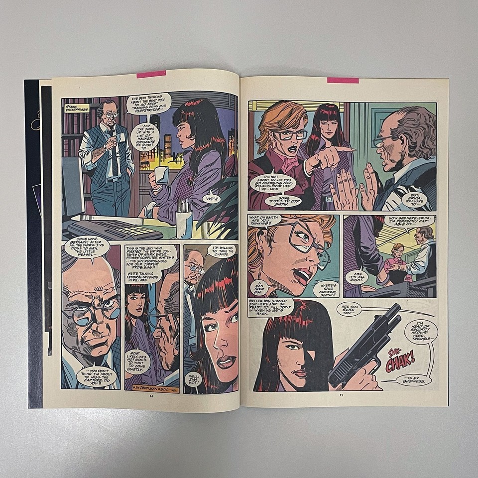 Iron Man #305 1994 Marvel Comics App. Of Hulk VFNM 1st Print bagged ...