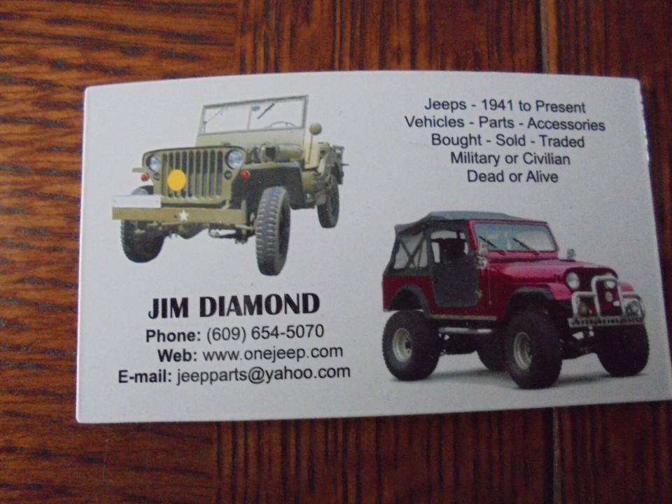 1967 KAISER M715 ORIGINAL WO/WINCH DATA PLATE #166XX | eBay