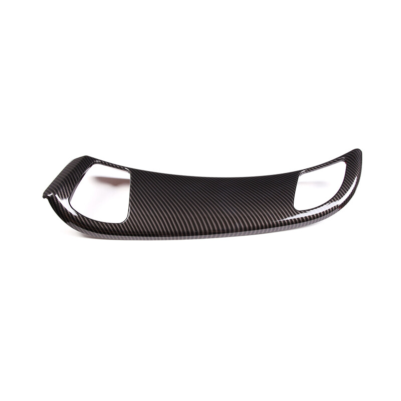 Carbon Fiber Dashboard Co-pilot Panel Decor Cover ABS For Corvette C7 ...