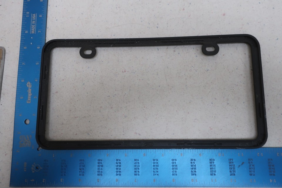 License Plate Frame Holder Rhinestone Bling Metal Black (F1) | eBay