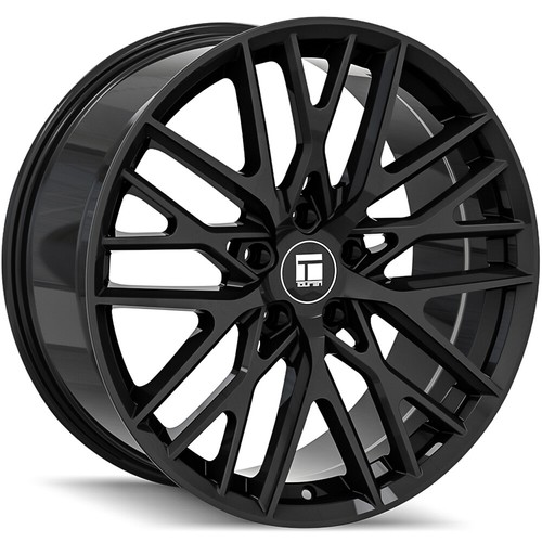 4 Wheels 20" Touren TR91 20x9 6x139.7 Gloss Black 18ET 106.1CB (3291 ...