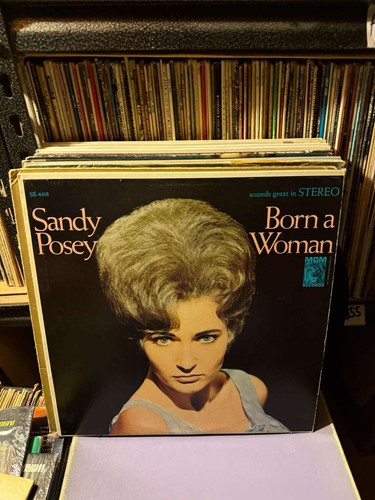 Sandy Posey – Born A Woman Vintage 33rpm VG+ AB64 | eBay