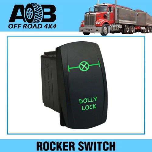 Rocker switch 6T05G 12 volt DOLLY LOCK Carling laser etch for trucks ...