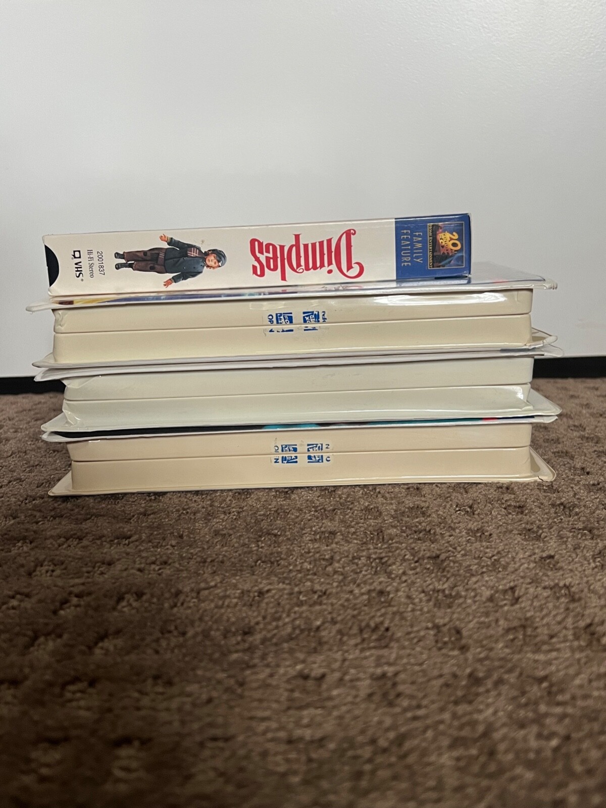 Shirley Temple VHS, Dimples, Littlest Rebel, Little Princess, Captain ...