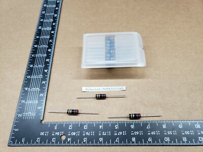 (2 pcs) RCR42G270KS Allen-Bradley, 27 ohm 2 Watt 10%, Carbon Comp ...