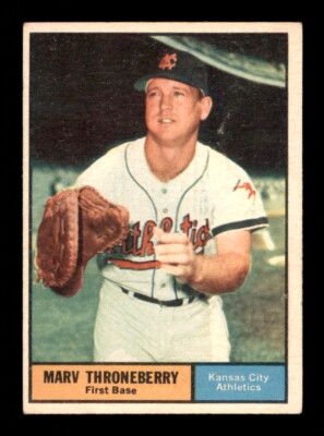 1961 Topps #57 Marv Throneberry | eBay